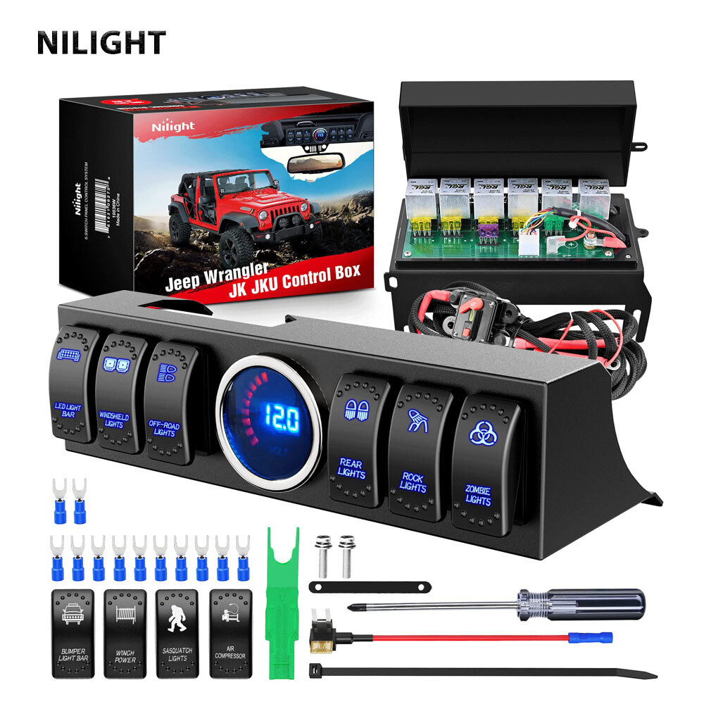 Jeep Toggle Switch Panel