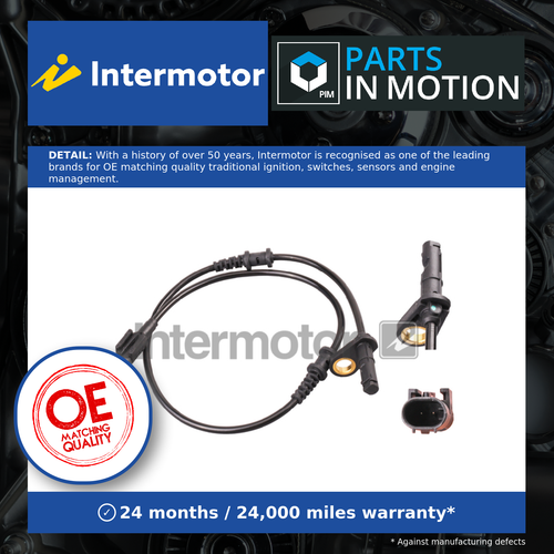 ABS Sensor fits MERCEDES E320 S211, W211 3.0D Front 05 to 09 OM642.920 ...