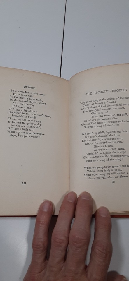 Vintage 1917 Tote Road and Trail Douglas Malloch poems ballads of the ...