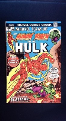 Marvel Team-Up #18 Human Torch & Hulk, Marvel Comics, 1974 Gil Kane ...