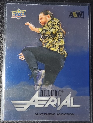 2024 Upper Deck AEW Allure #AR-14 Aerial Matthew Jackson | eBay