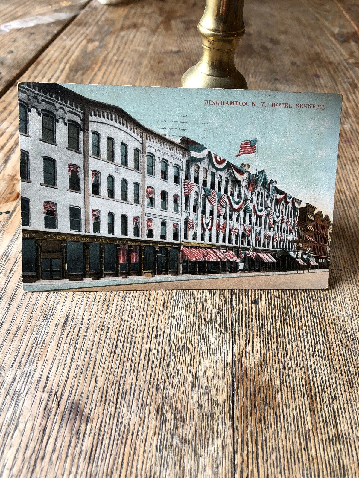Hotel Bennett~Binghamton, NY~Postcard | eBay