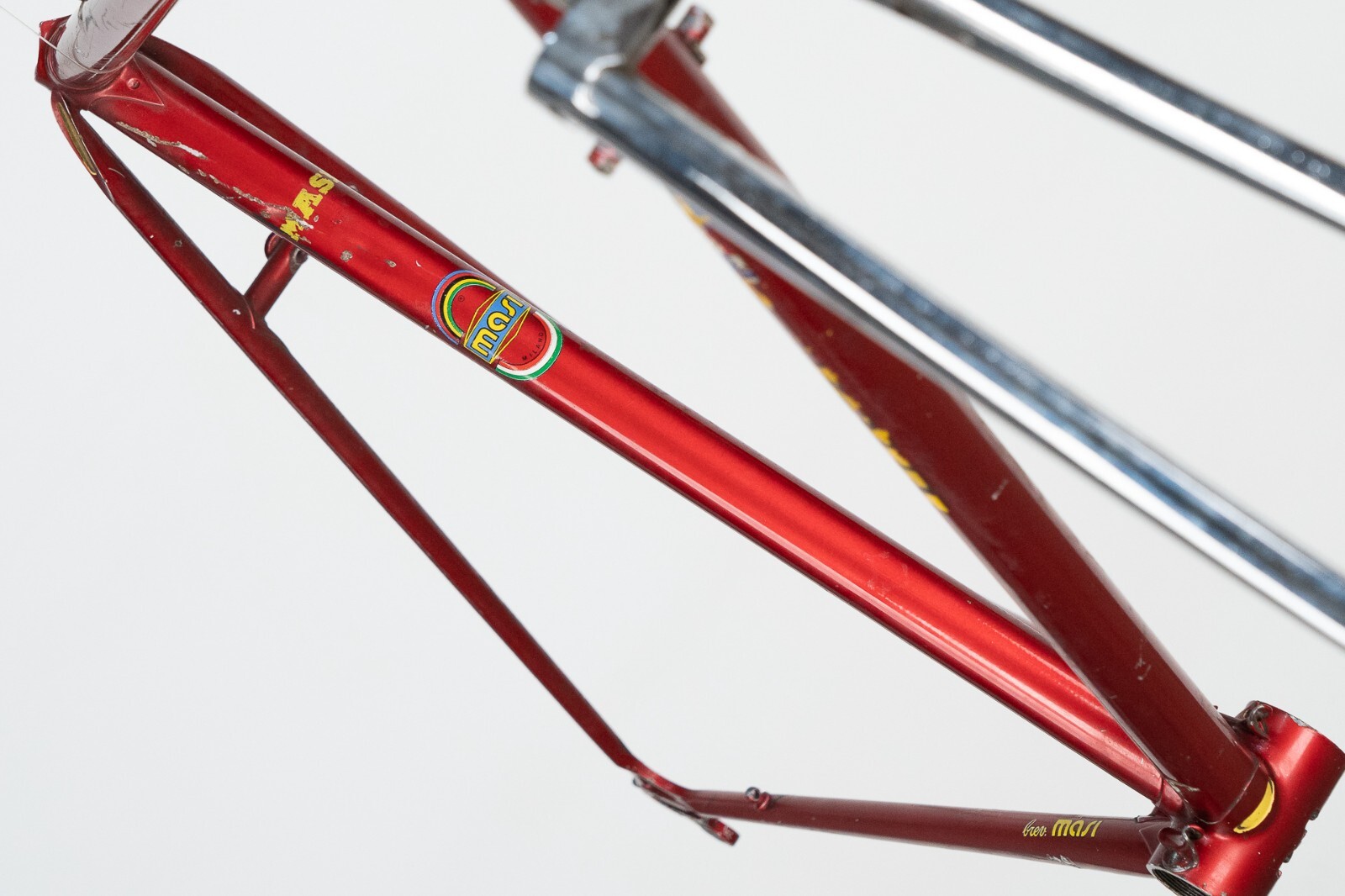 MASI PRESTIGE 1975 STEEL FRAME SET VINTAGE ROAD BIKE BICYCLE OLD ...