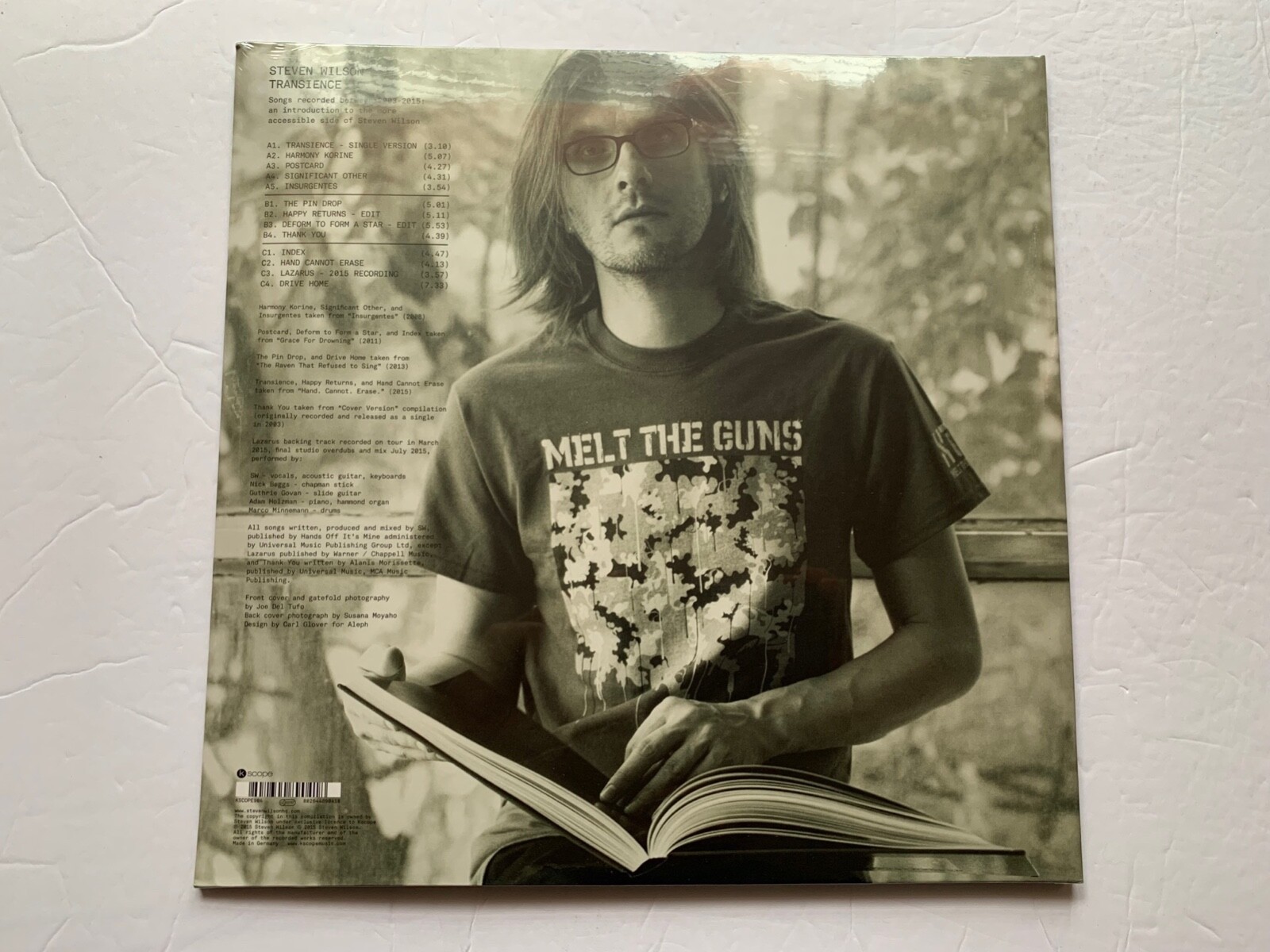 Transience by Steven Wilson (180g Vinyl 2LP), 2015, Kscope 802644890418 ...