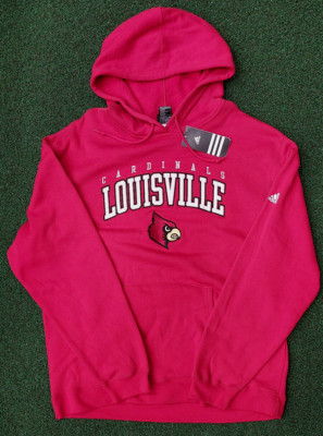 Louisville Cardinals Adidas Hoodie Sweatshirt Red Men's XL NWT | eBay