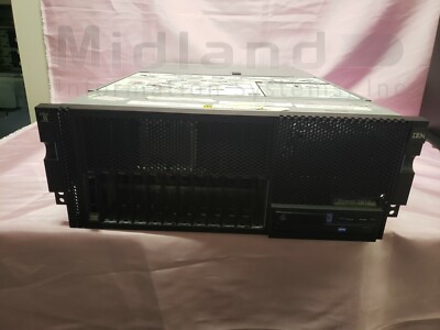 IBM 8286-41A Power S814 3.72GHz 8-Core P8 Server, i series V7R2, 3 OS ...