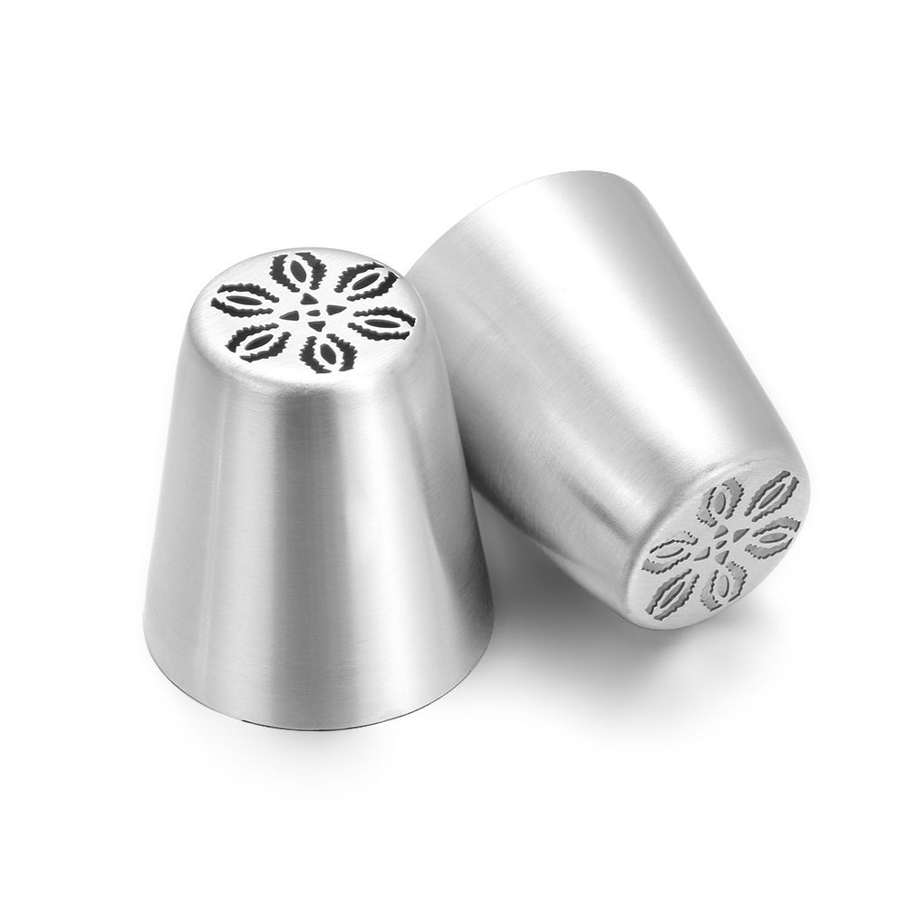 Fondant Cupcake Icing Piping Nozzles Flower Nozzle Baking Mold Ice ...