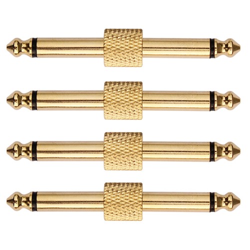 4 PCS Effect Plug Guitar Pedal Couplers Pedals Connector Adapter | eBay