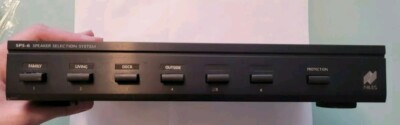 NILES SPS-6 Speaker Selection System 6 Zone Selector Protection Switch ...