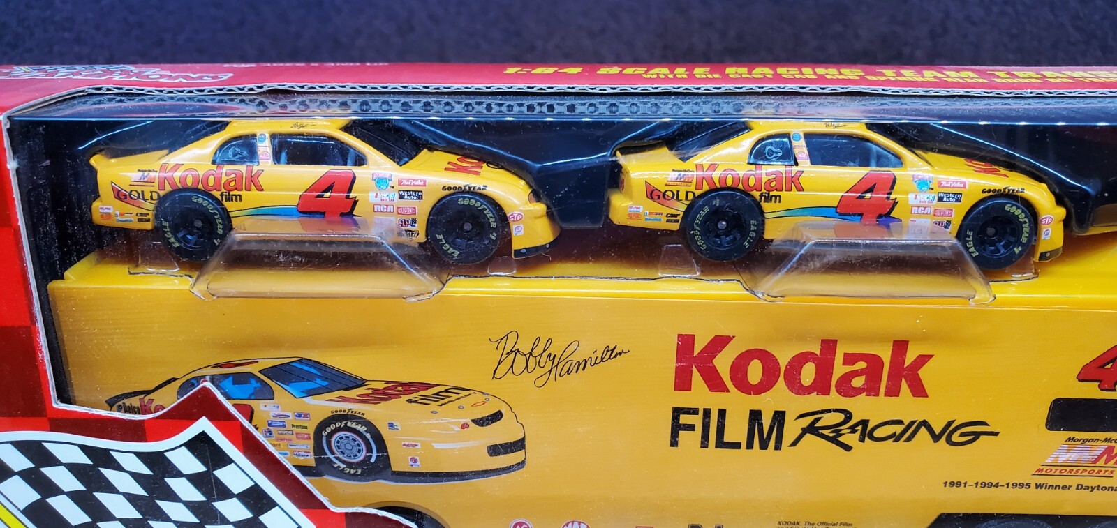 1998 Racing Champions 1:64 Scale Kodak Racing Team Transporter Martin ...