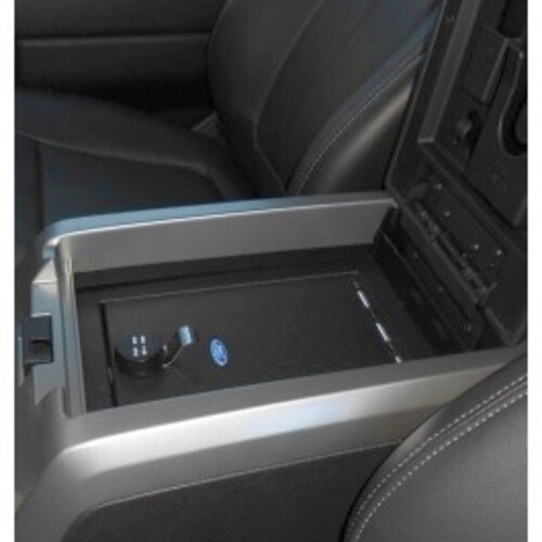 Vehicle Safe-by Console Vault - Full Floor Console FORD OEM ACCESSORIES ...
