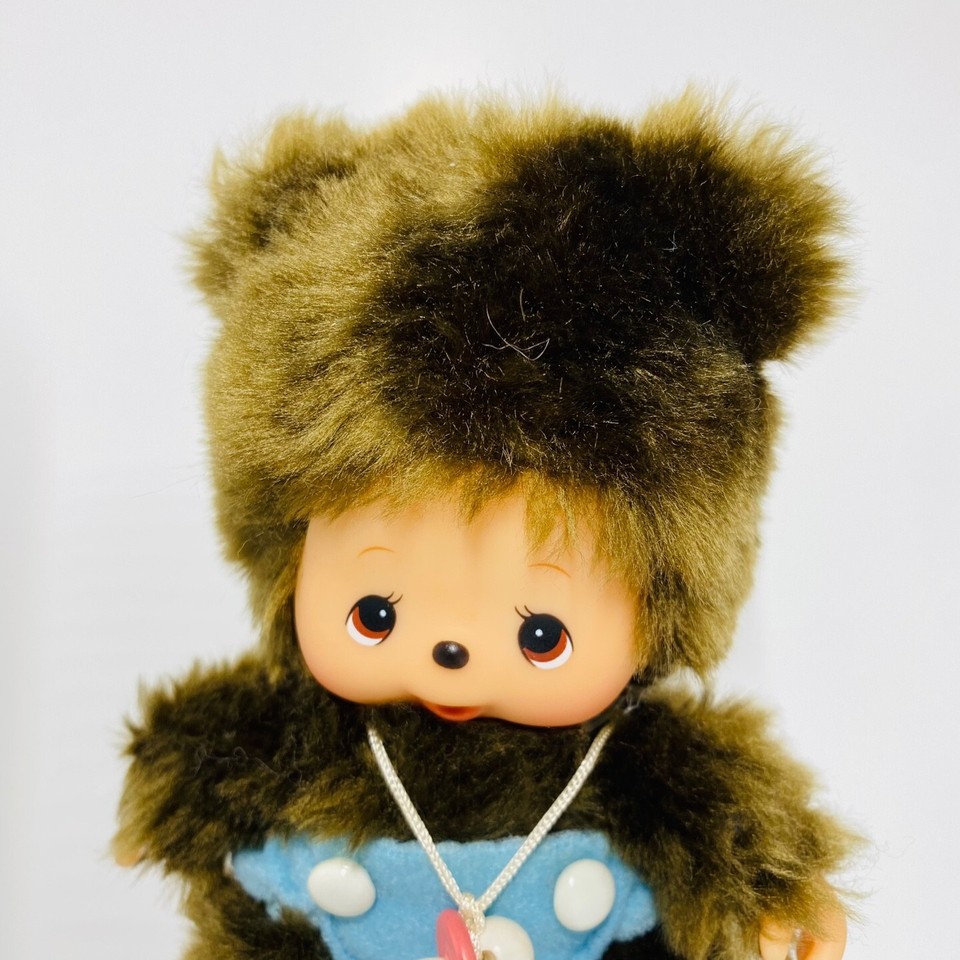 Monchhichi Bebichhichi Friend Matan Bear Kuma Super Rare plush monkey ...