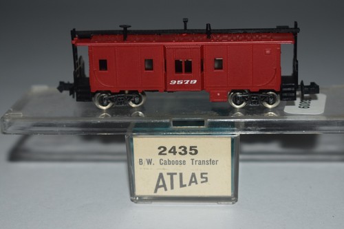 N Scale Atlas Transfer Cupola Caboose 3579 C50914 | eBay
