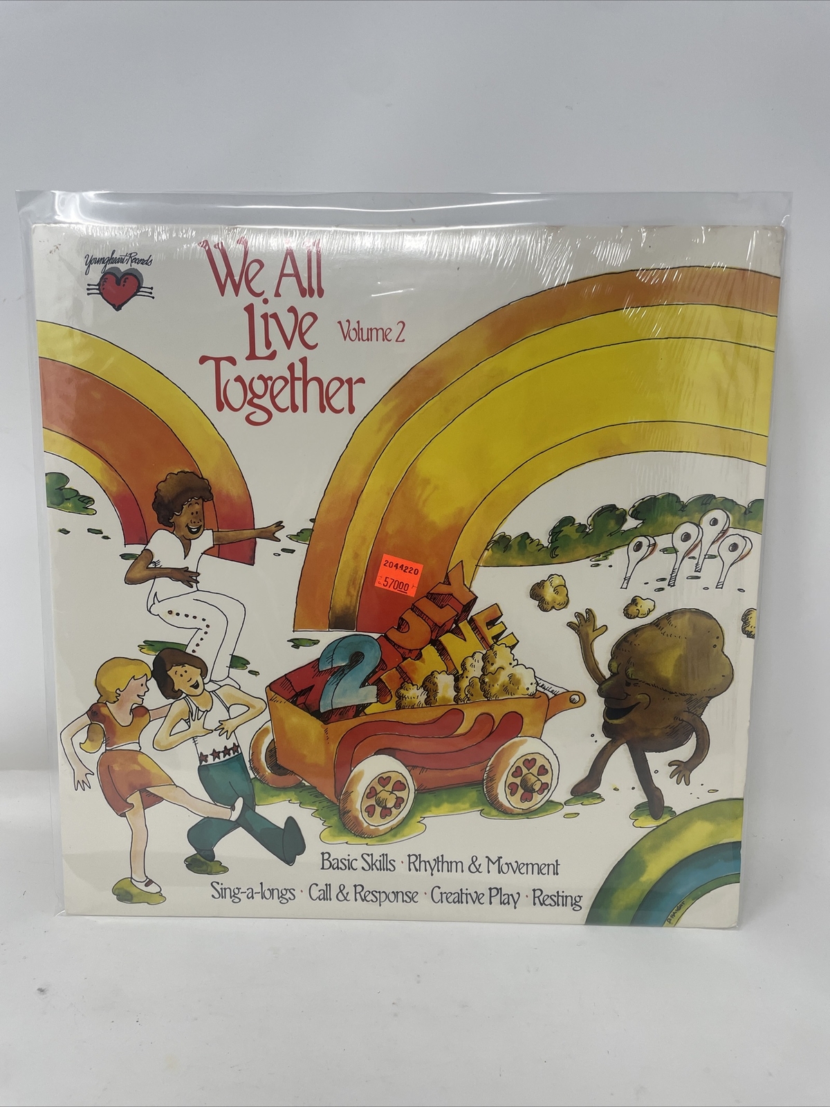 Greg & Steve We All Live together Volume 2 Vinyl LP Youngheart Records ...