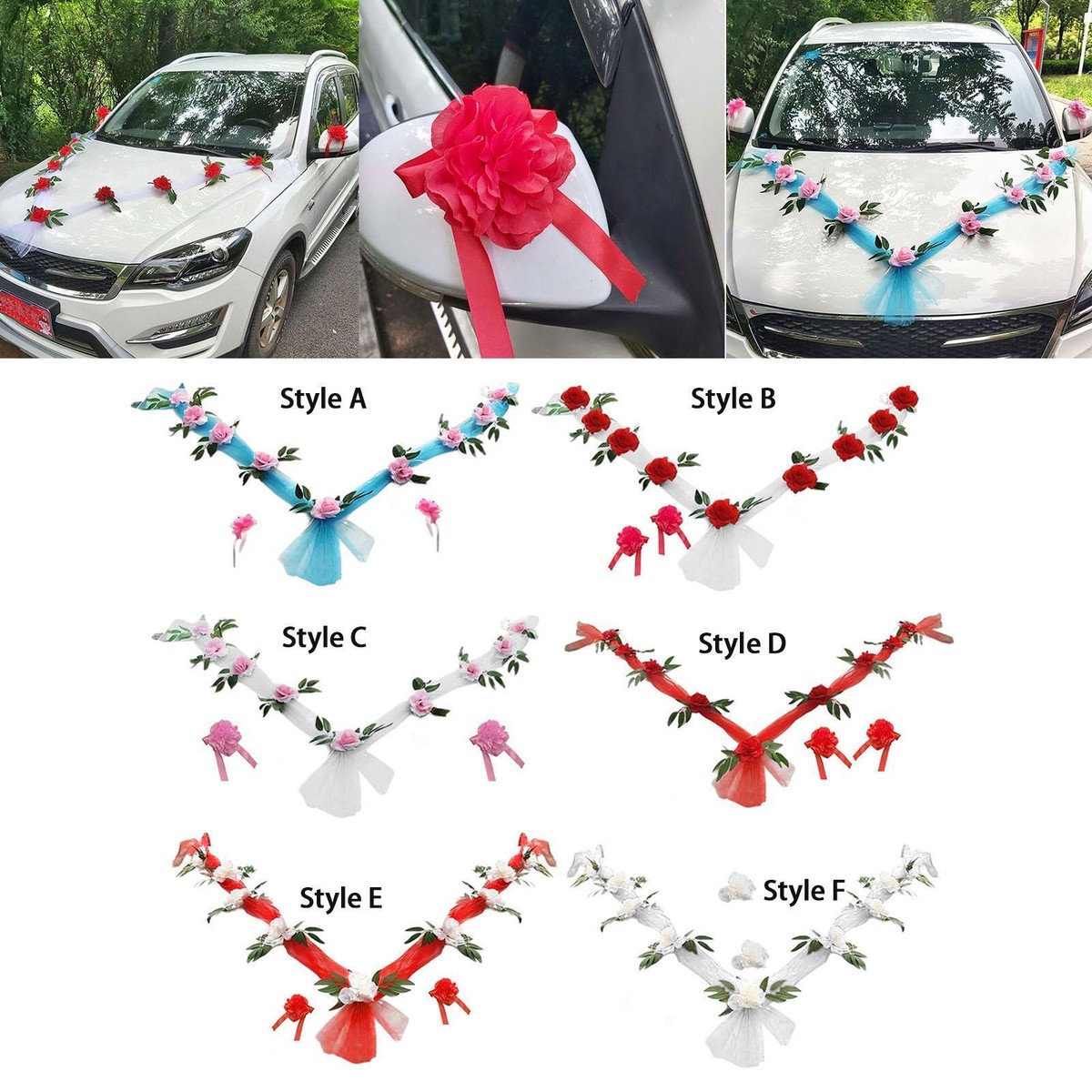Beautiful Rose Flowers Car Car Beautiful Bouquet Stock Photos, Royalty