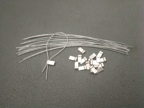 20 FLAG ELECTRIC METER SECURITY SEAL SEALS WIRES & FERRULES - MOCOPA ...