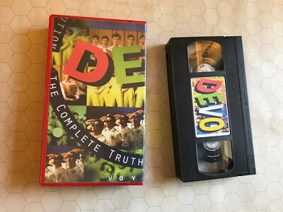 Devo The Complete Truth about De-evolution voyager VHS Tape video in ...