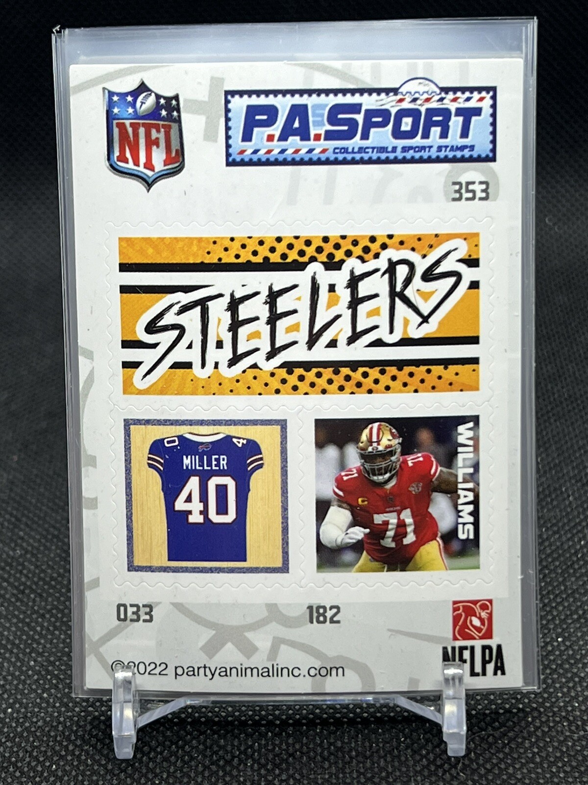 2022 NFL P.A.Sport Collectible Sport Stamps Team sets! Series 1 | eBay