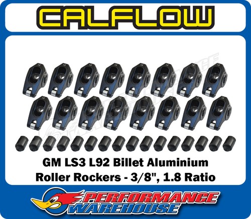 GM LS3 L92 Billet Aluminium Roller Rocker Arm Set 3/8", 1.8 Ratio | eBay