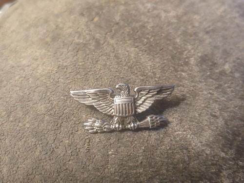 Vintage Colonel Eagle Pin NS Meyer NY Sterling Silver | eBay