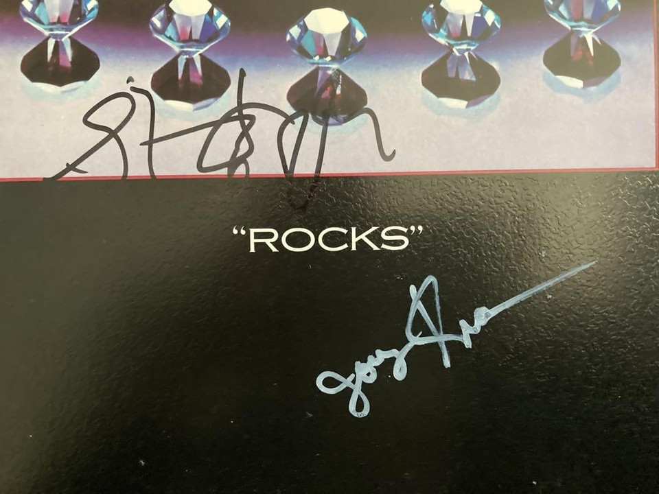 Aerosmith Rocks Signed Records | eBay
