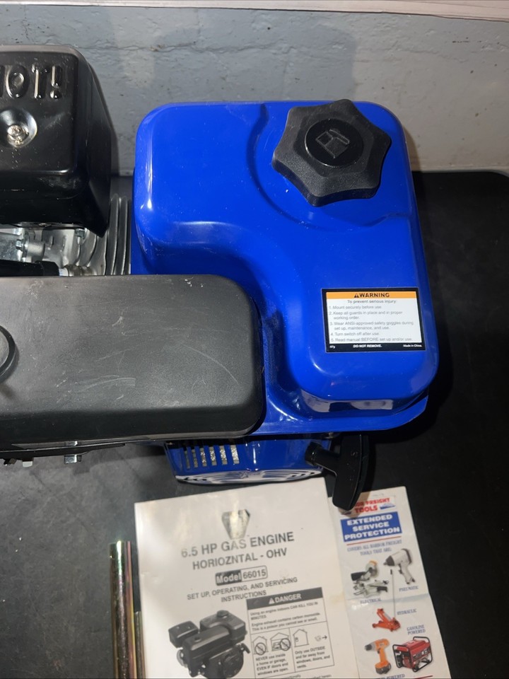 Greyhound 6.5 HP 4 Stroke OHV Horizontal Shaft Gas Engine 196cc OPEN ...