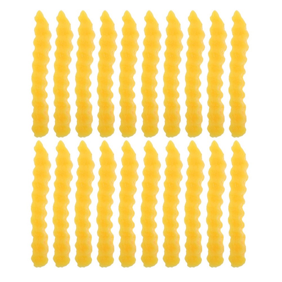 20 Pcs French Fries Fake Food Display Photo Props Kitchen Pretend Toys ...