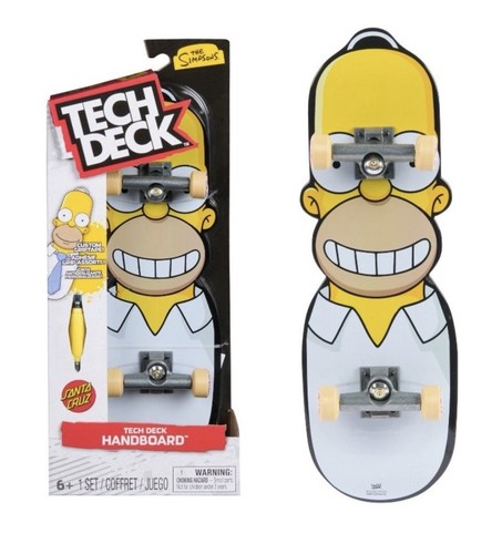 Tech Deck 2025 Handboard The Simpson Homer Santa Cruz | eBay