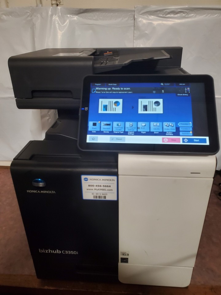Konica Minolta Bizhub C3350i Multifunctional Printer Copier Scanner | eBay