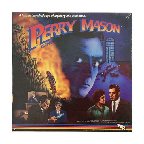 TSR Boardgame Perry Mason Game Box Fair/VG 46363010294| eBay