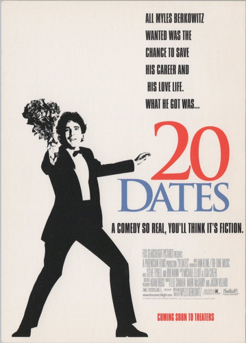 20 Dates Myles Berkowitz Tia Carrere Movie Promo postcard RC | eBay