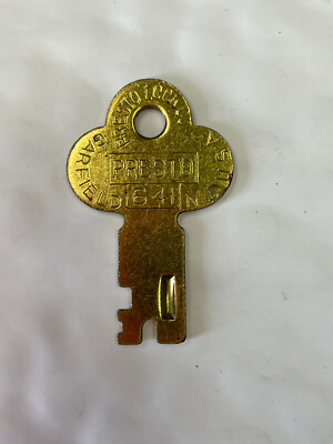 Vintage Presto #641 Luggage Key, Steamer Trunk, Suitcase, Briefcase ...