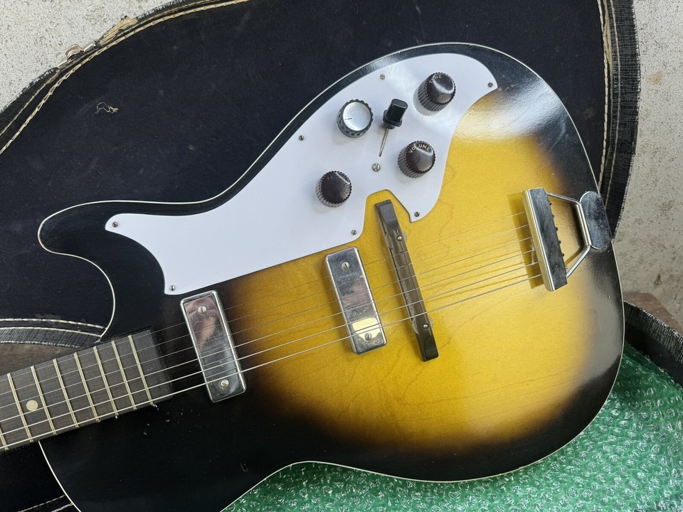 Vintage Silvertone Guitar With Case Electric | eBay