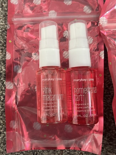 Lot Of 2 Mary Kay At Play Fragrance Mist Set Pomegranate & Pink ...