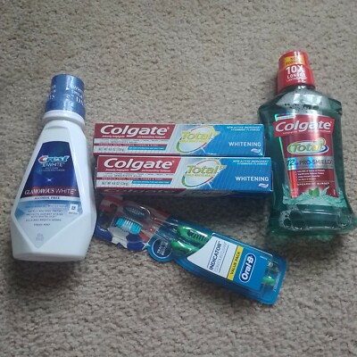 New 5pc Colgate Oral b Crest Dental Bundle | eBay