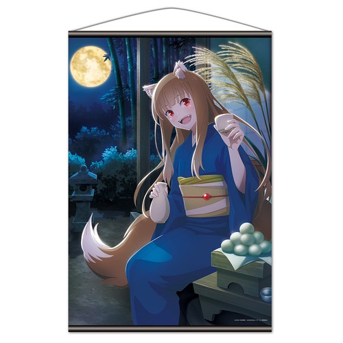 Spice and Wolf Holo Moon Viewing ver. B2 Tapestry Wall Scroll azumaker ...