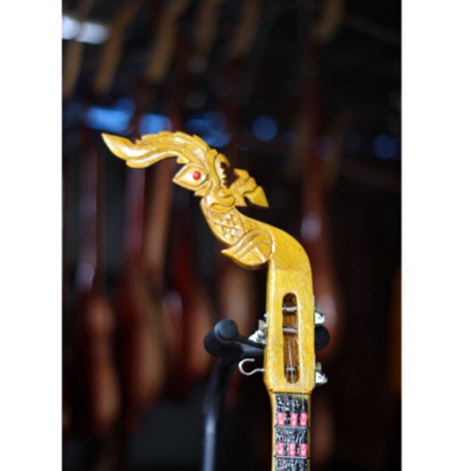 Isarn Acoustic Phin Thai Lao Guitar Traditional Musical Instrument ...