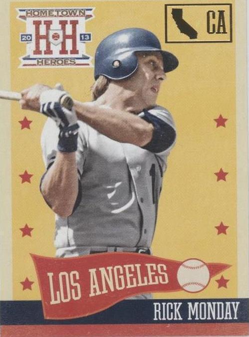 2013 Panini Hometown Heroes - Rick Monday #163 State for sale online | eBay