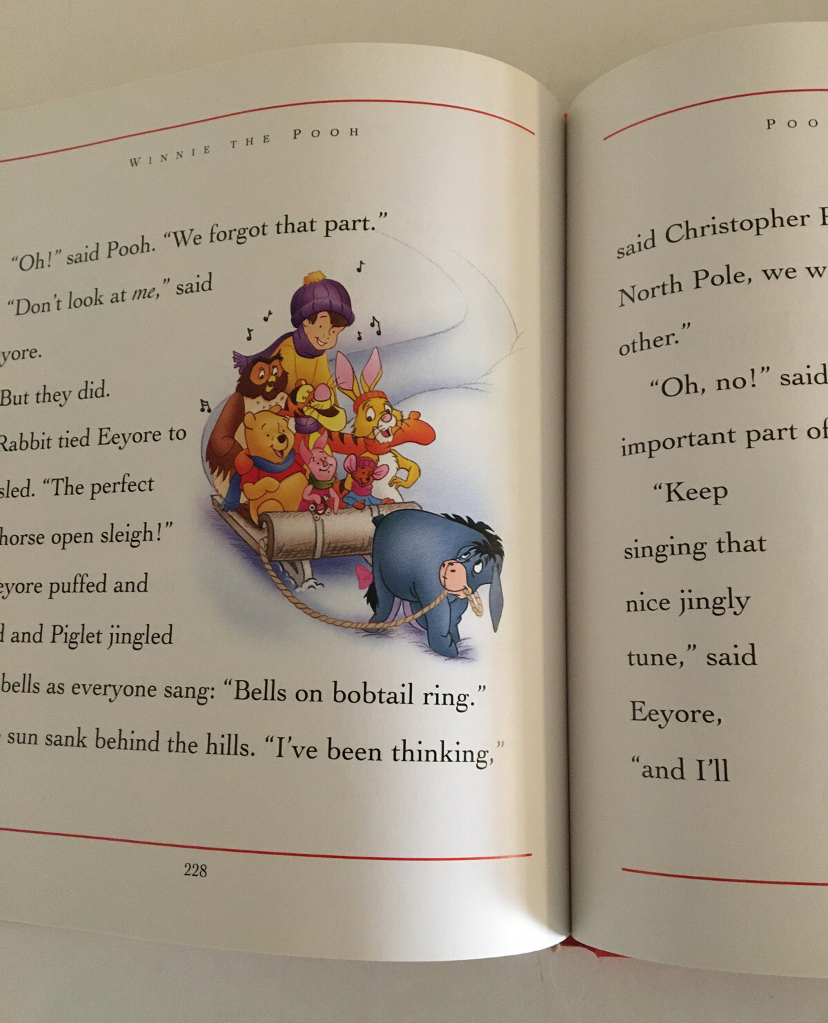 DISNEY'S CHRISTMAS STORYBOOK ILLUSTRATED HARDCOVER SCHOLASTIC ANIMATED ...