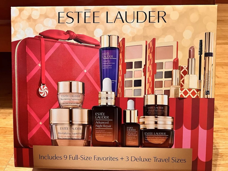 Estee Lauder Blockbuster 12pc Holiday Makeup Gift Set $550 PICK ...