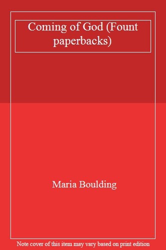 Coming of God By MARIA BOULDING. 9780006267614 | eBay