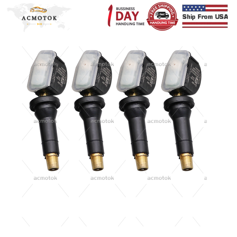13598772 13540604 4x TPMS Tire Pressure Monitoring Sensor For GM Chevy ...