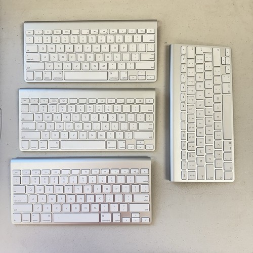 Apple A1314 Wireless Keyboard - Lot of 4 - ALL TESTED & WORK | eBay