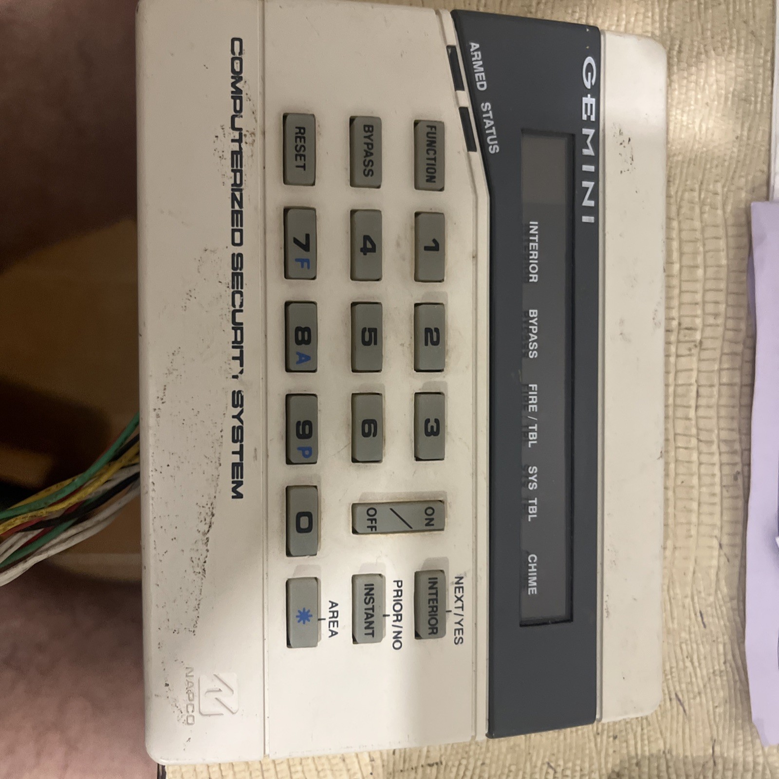 Napco Gemini Keypad GEM-RP3DGTL Security | eBay