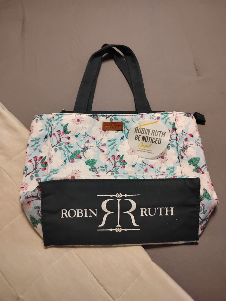 Robin Ruth Boston Massachusetts Handbag With Zipper | eBay