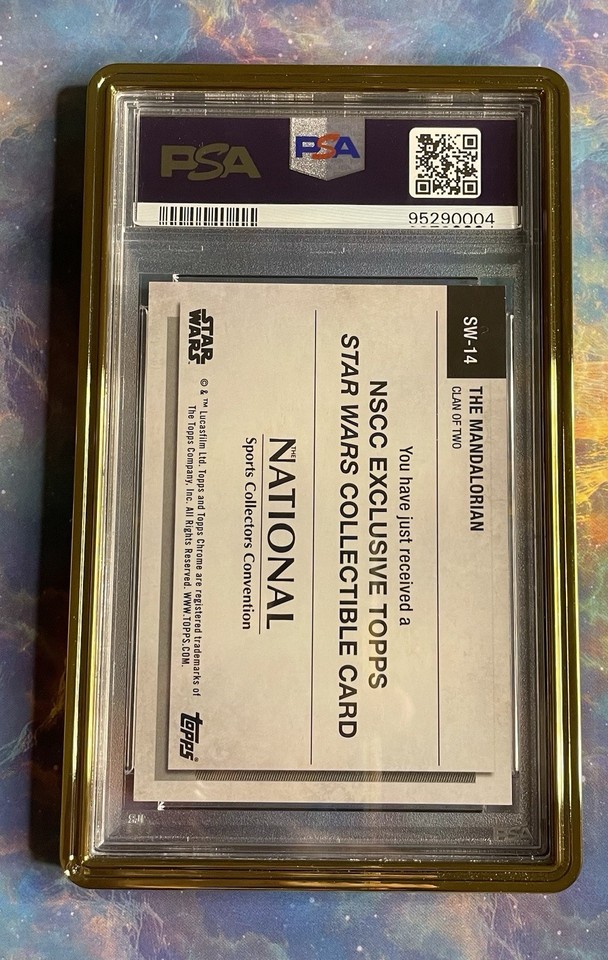 2024 Topps NSCC Silver Pack Star Wars The Mandalorian Superfractor 1/1 ...