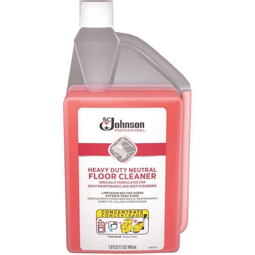 1 Qt. Heavy Duty Neutral Floor Cleaner sqeeze and pour bottle | eBay