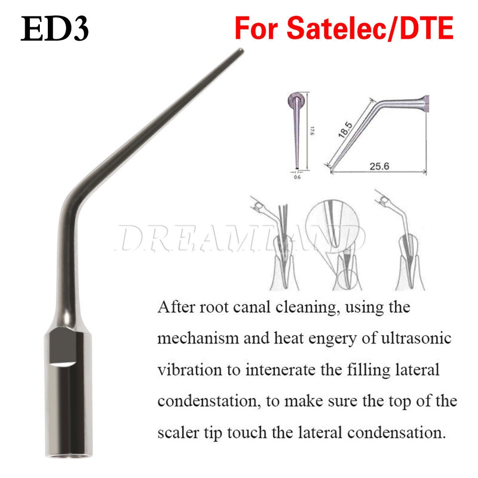 Dental Scaling Tips Ultrasonic Scaler Endo Perio Fit DTE SATELEC ED1/ED2/ED3 TKS | eBay