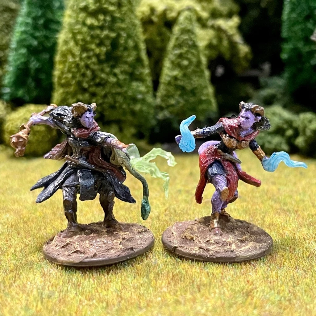 Tiefling Warlock Miniature