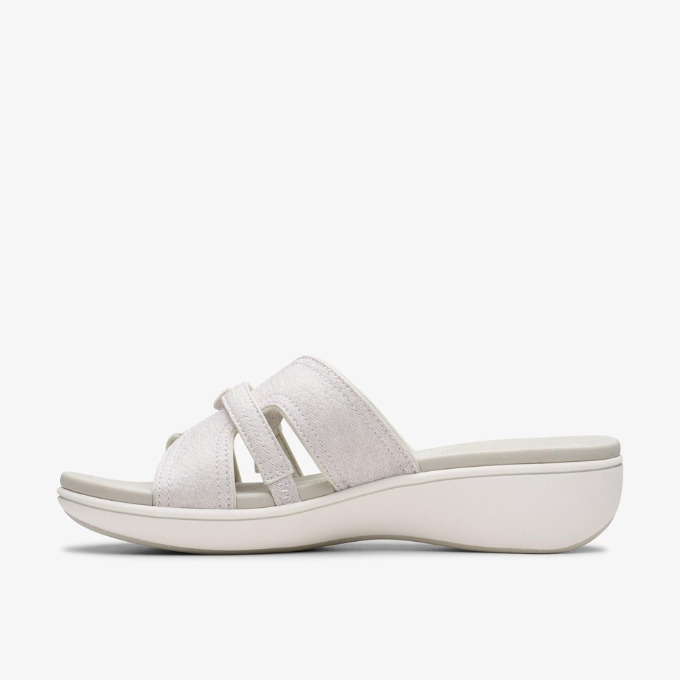 Clarks Women's Breeze Rae Mia Off White Interest 26181862 | eBay